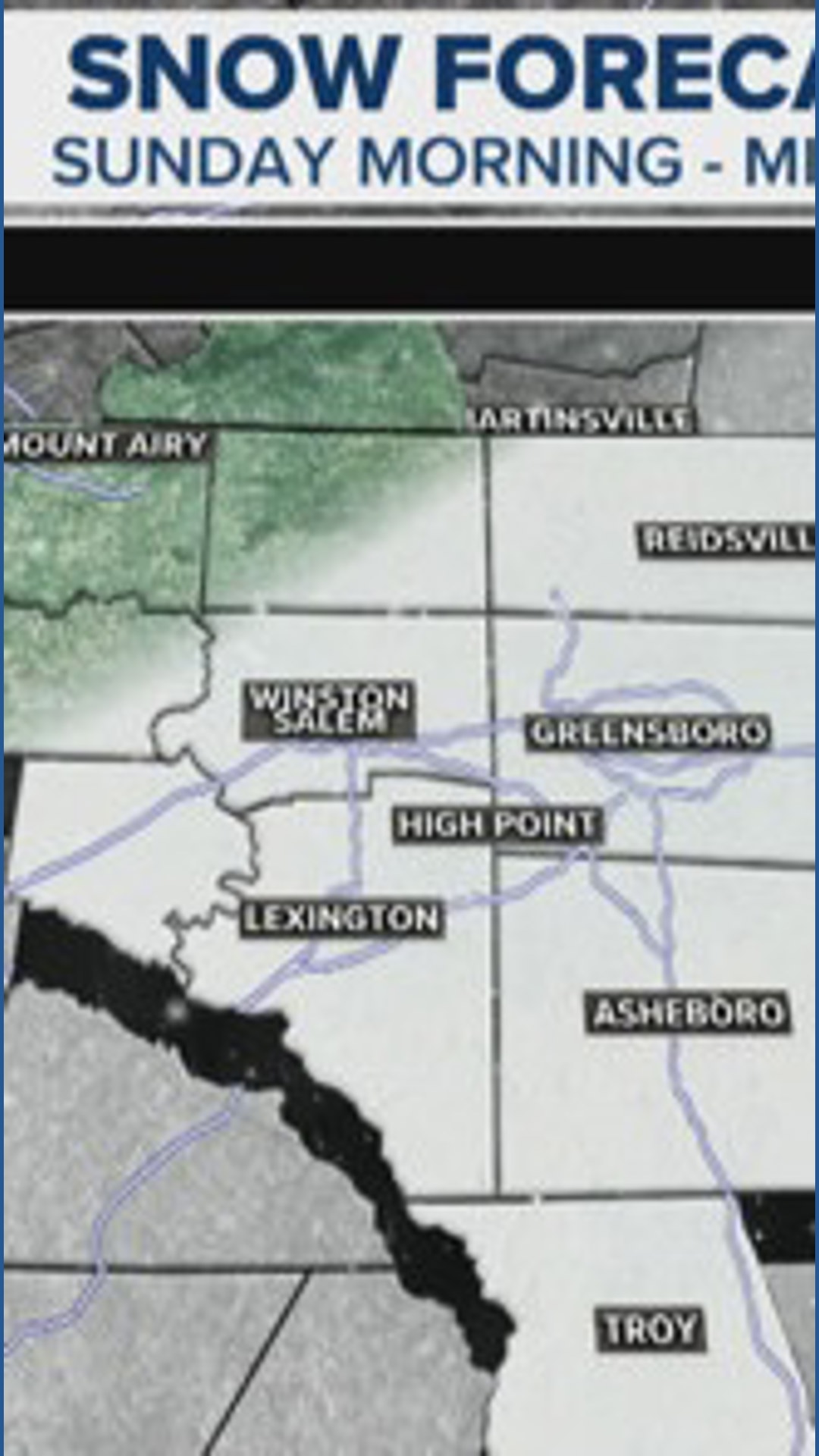 Sunday snow may only be a trace; Meteorologist Claire Fry shares latest ...