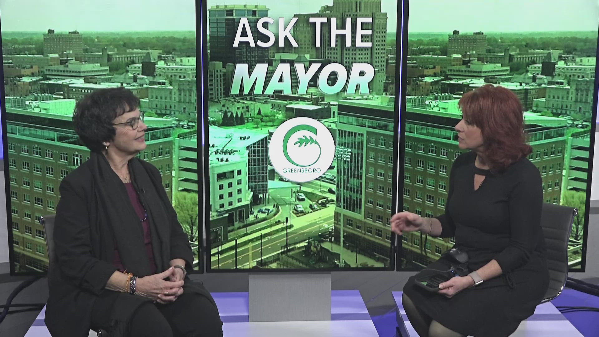 Greensboro Mayor Marikay Abuzuaiter chats about winter weather, other ...