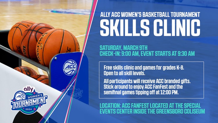 2024 Women's ACC Tournament kicked off at the Greensboro Coliseum ...