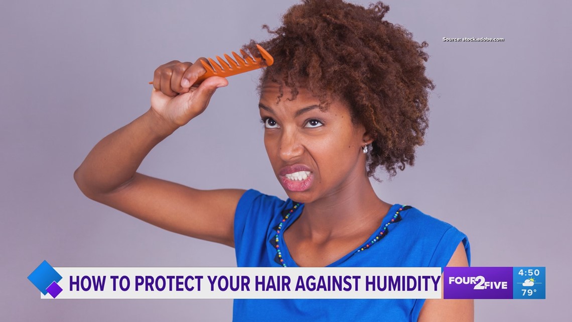 Here's how to protect your hair against high humid temperatures ...