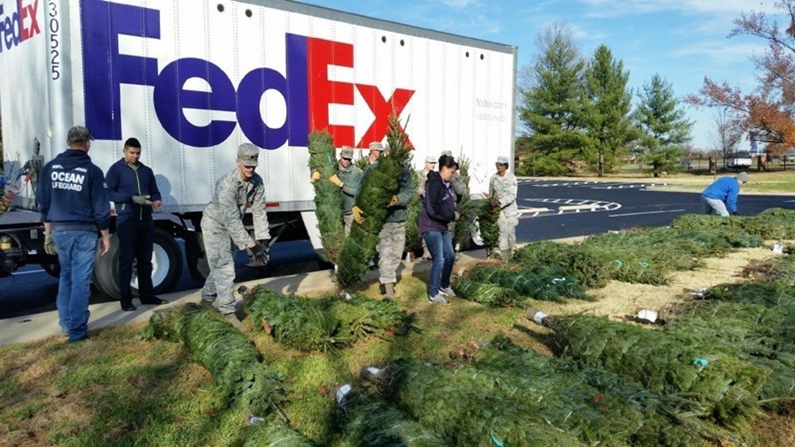 Trees for Troops 2021 locations for pick up | wfmynews2.com