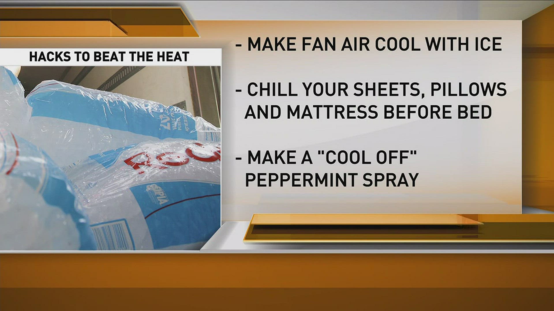 Hot Weather Hacks To Help You Beat The Heat | wfmynews2.com