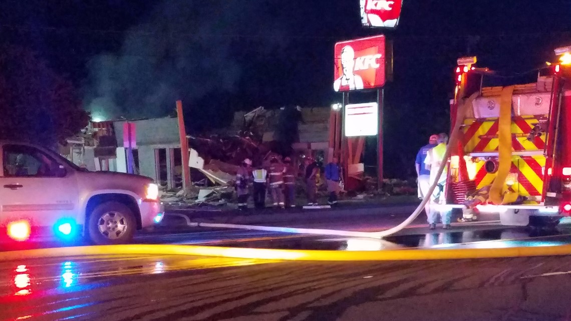 Explosion destroys NC Kentucky Fried Chicken restaurant | wfmynews2.com