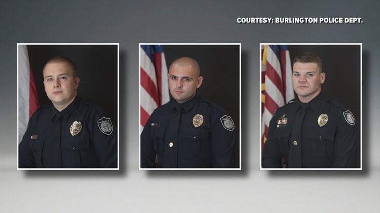 Photos Released of Burlington Officers Who Were Injured During ...