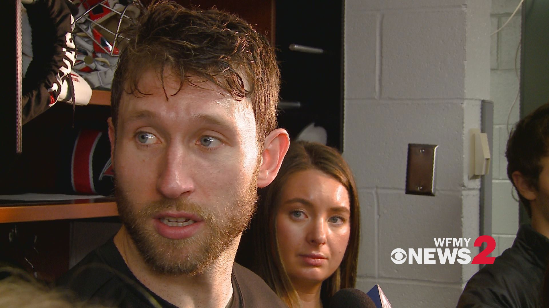 Postgame Interview with Carolina Hurricanes Defenseman Jaccob Slavin ...