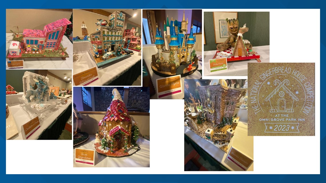 NC bakers on display at National Gingerbread House Competition ...