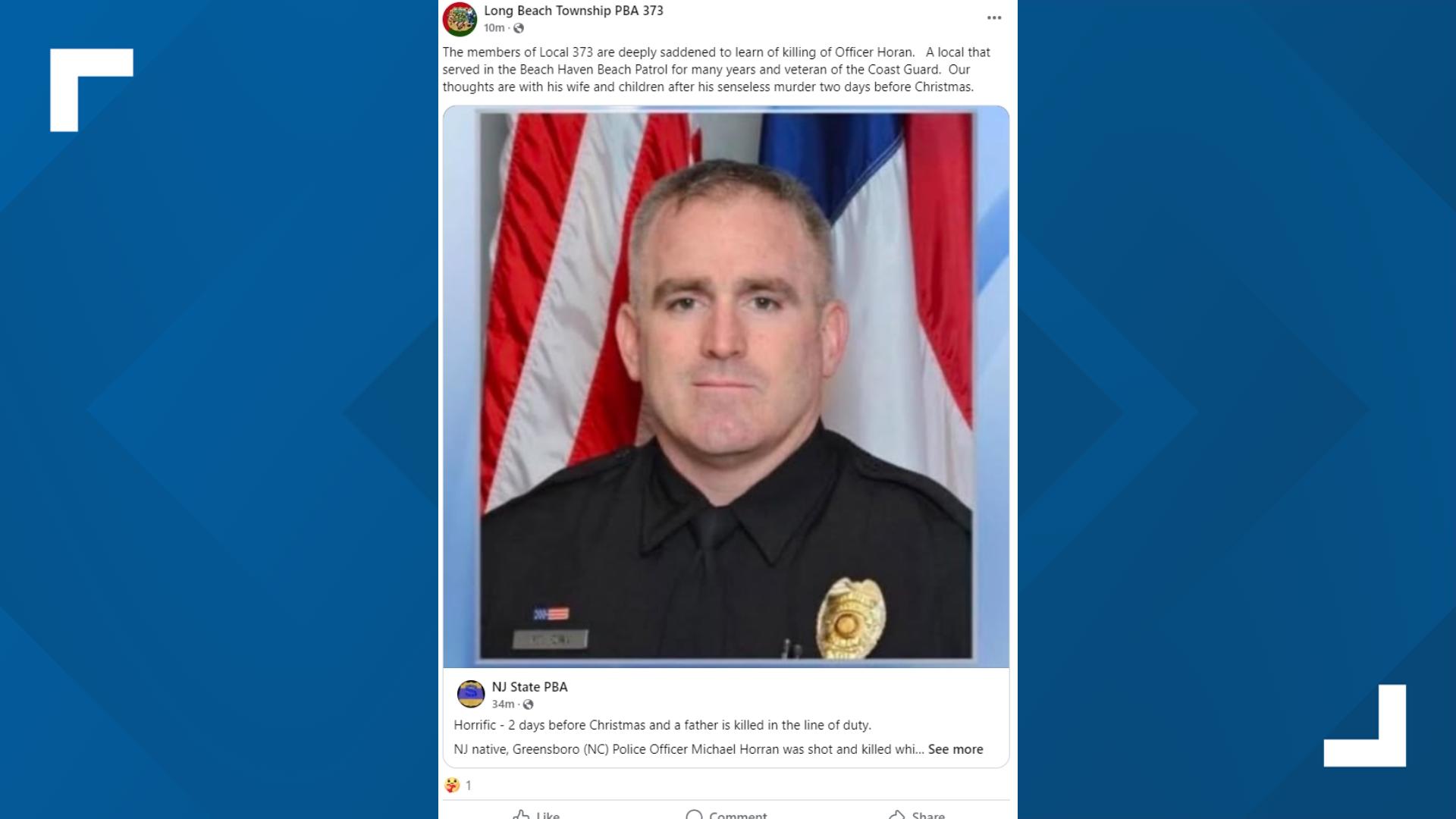 Triad agencies react to Greensboro officer's death | wfmynews2.com