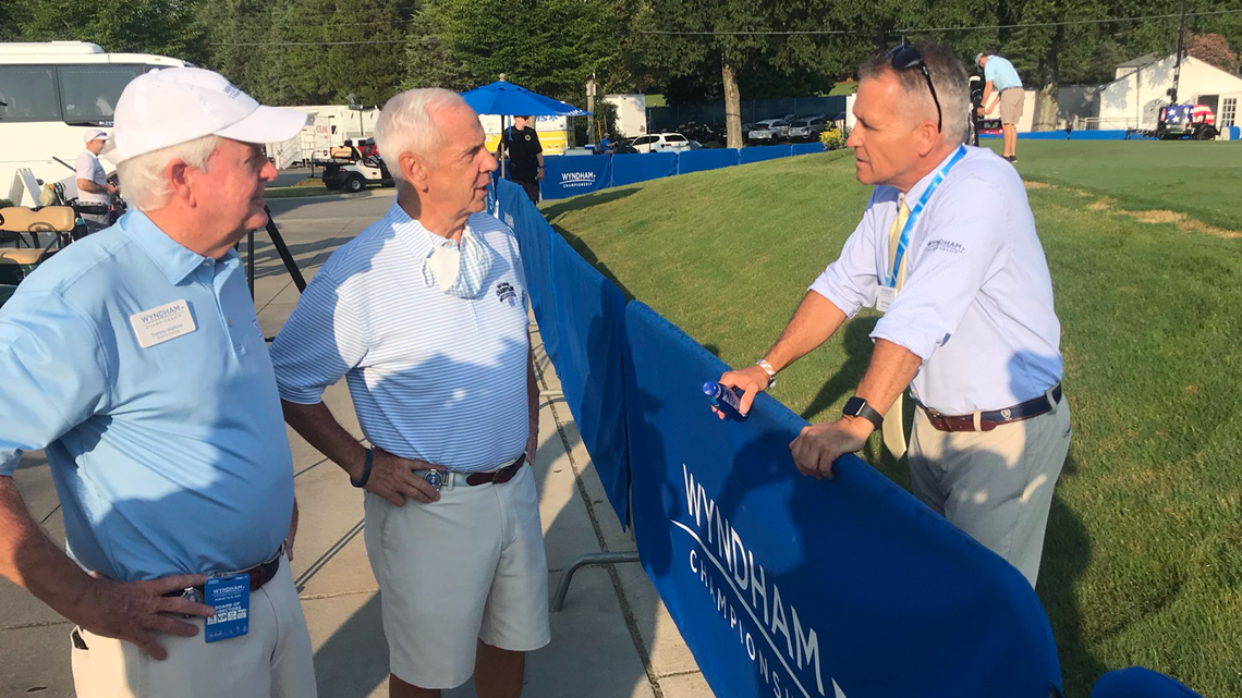 Daggum! It's Roy Williams at the Wyndham! | wfmynews2.com