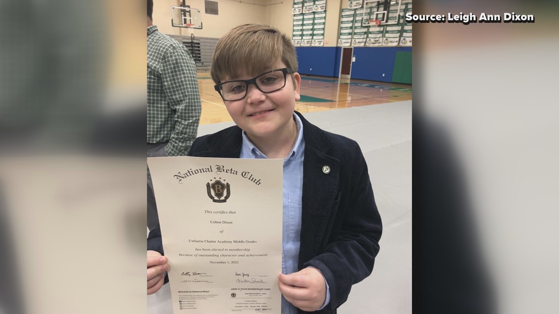 A North Carolina middle schooler fundraised over $1,000 | wfmynews2.com A North Carolina middle schooler fundraised over $1,000 | wfmynews2.com