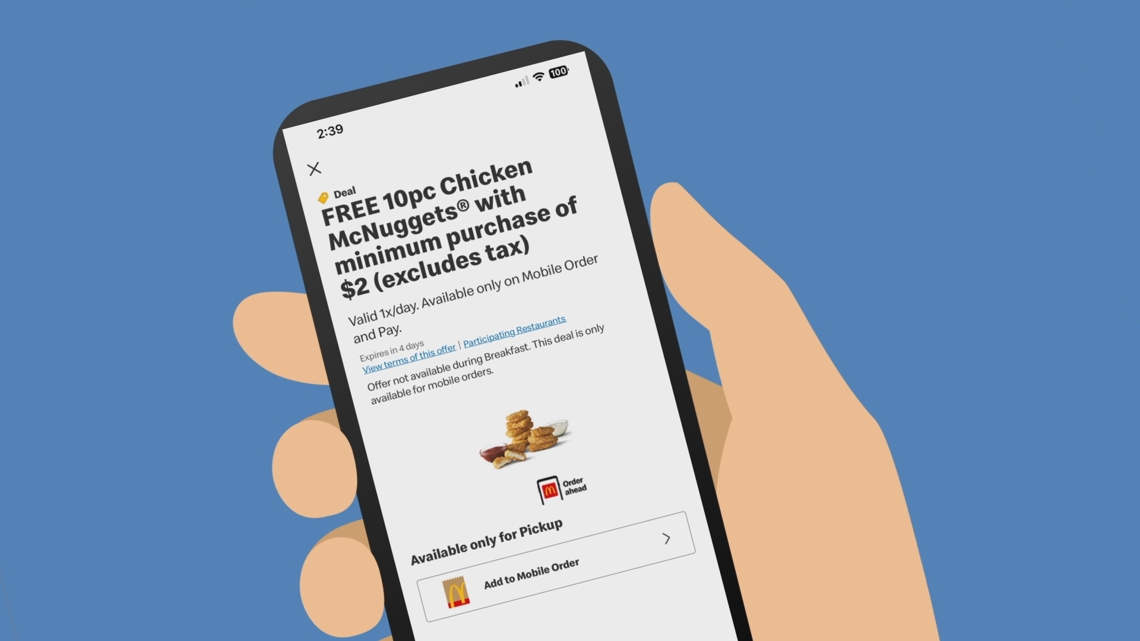 Free fries and nuggets! Download these apps to score free food ...