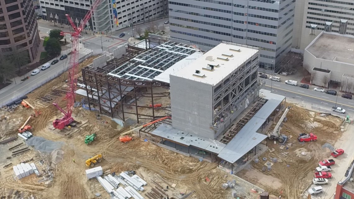 Steven Tanger Center For The Performing Arts Takes Shape | wfmynews2.com