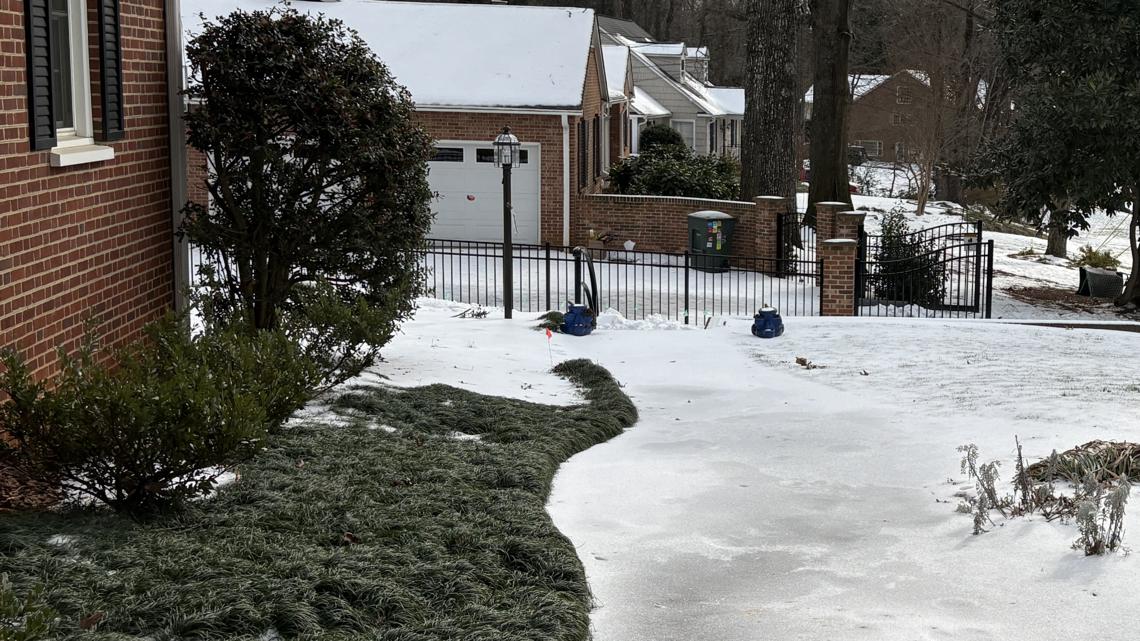 Ice, snow trap residents at home as dangerous road conditions persist ...