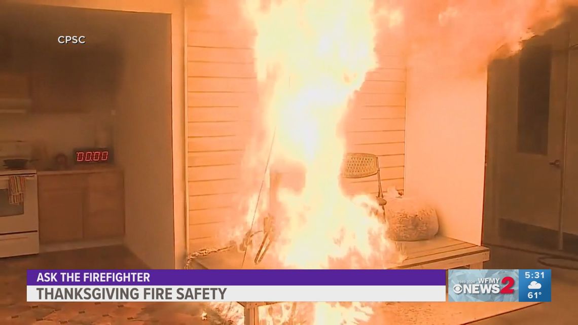 How to avoid fires while cooking on Thanksgiving | Part 2 | wfmynews2.com