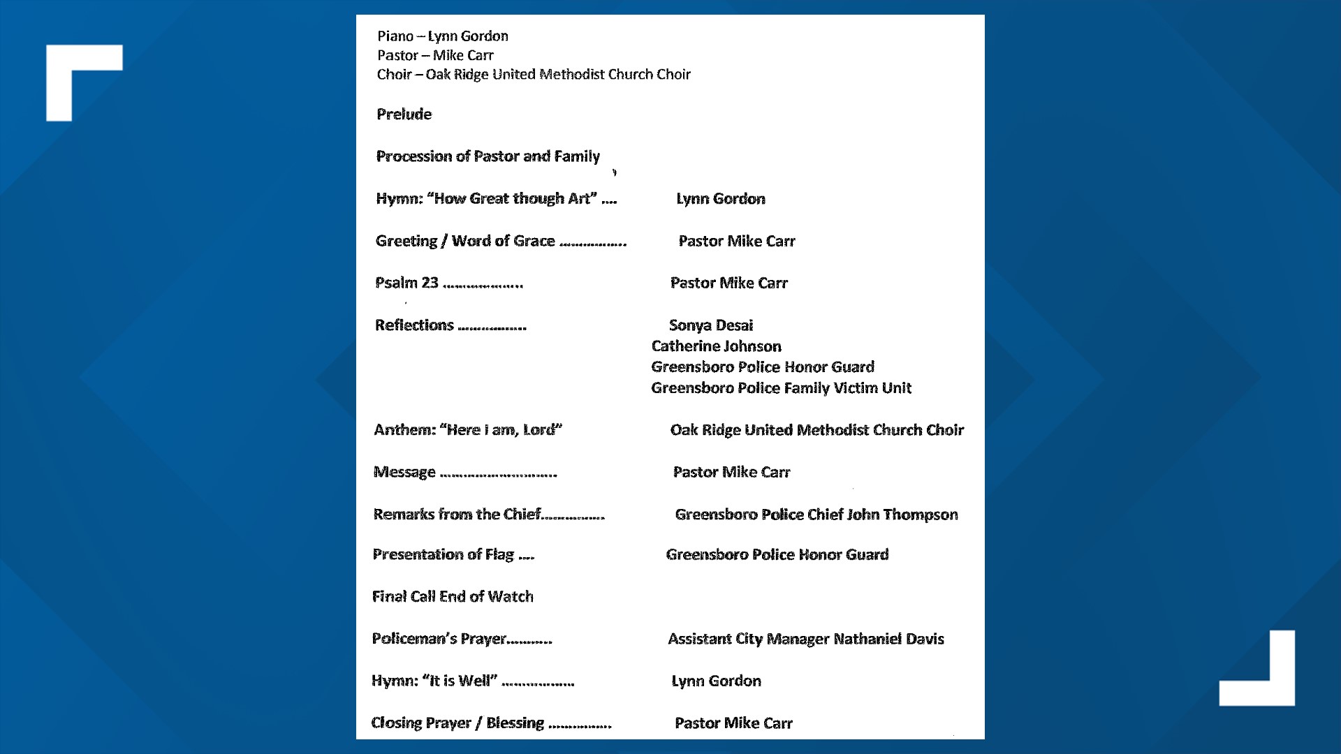 Sgt. Dale Nix funeral details, processional route, how to watch ...