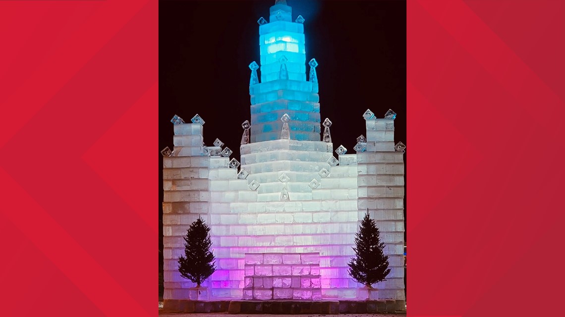 A massive ice castle in Wisconsin like you've never seen before ...