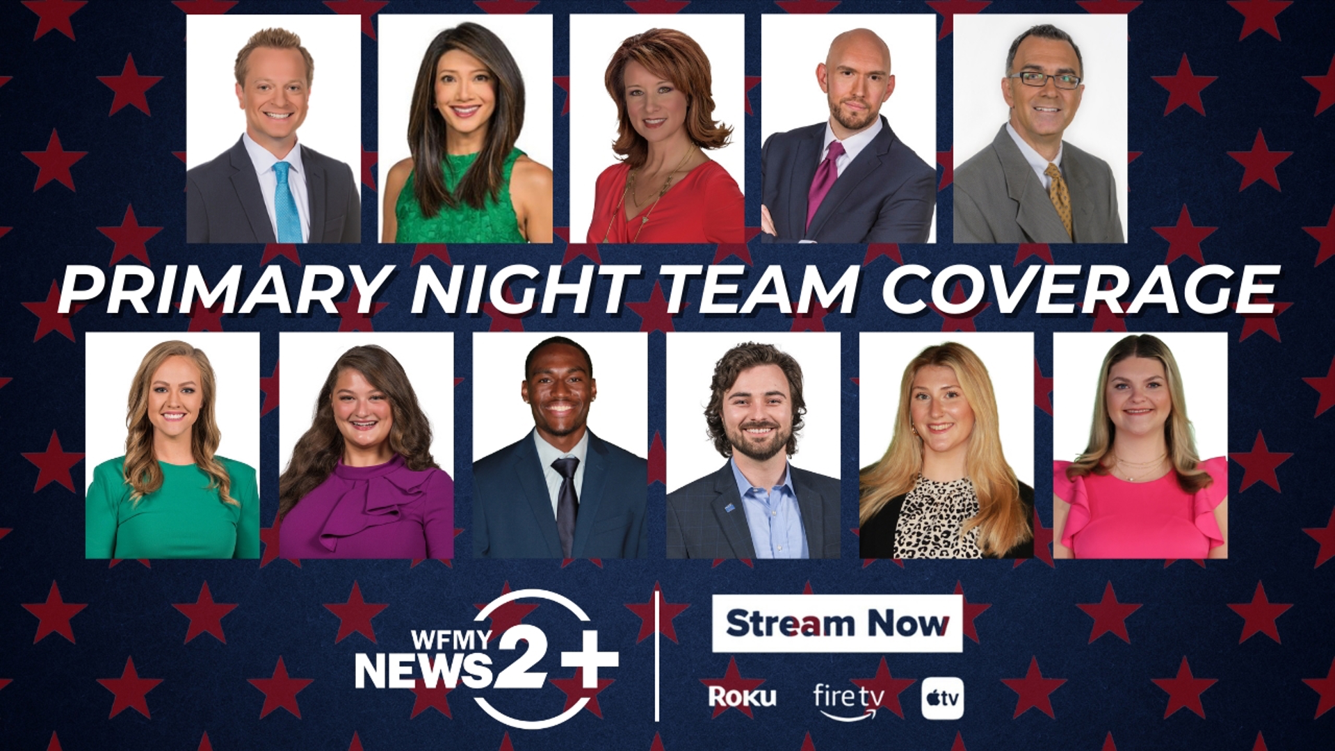 2026 North Carolina primary election | Watch live coverage on WFMY+ ...
