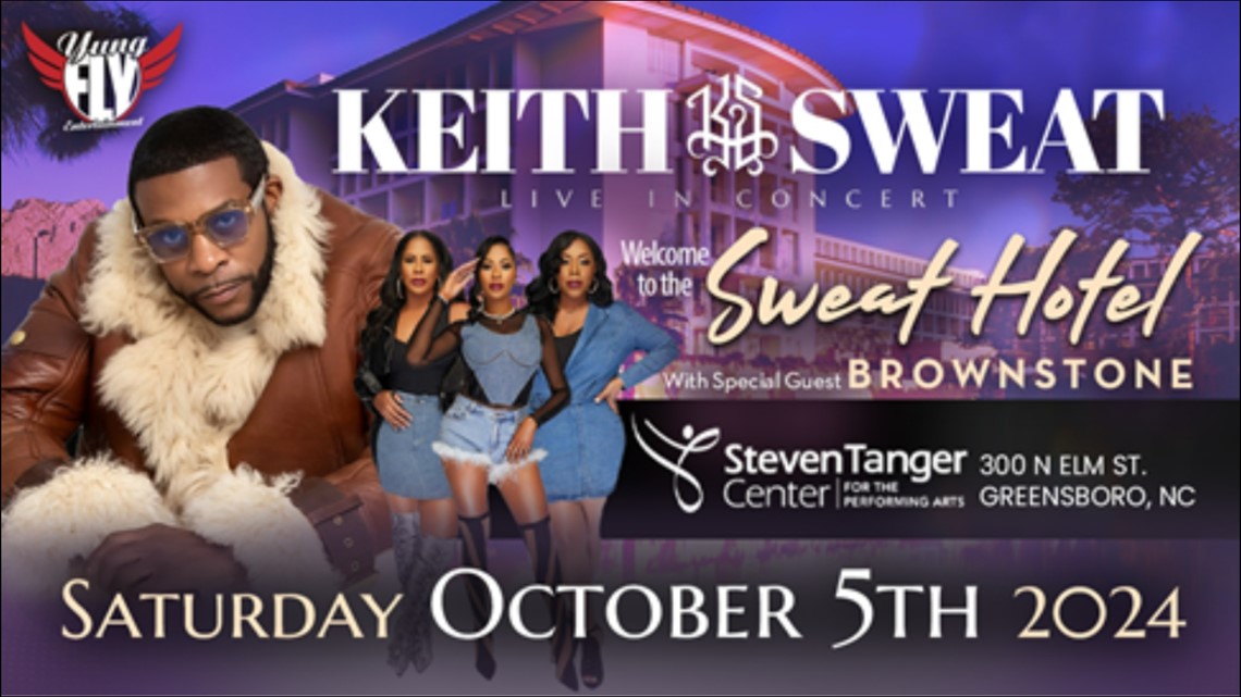 Keith Sweat coming to Greensboro | wfmynews2.com
