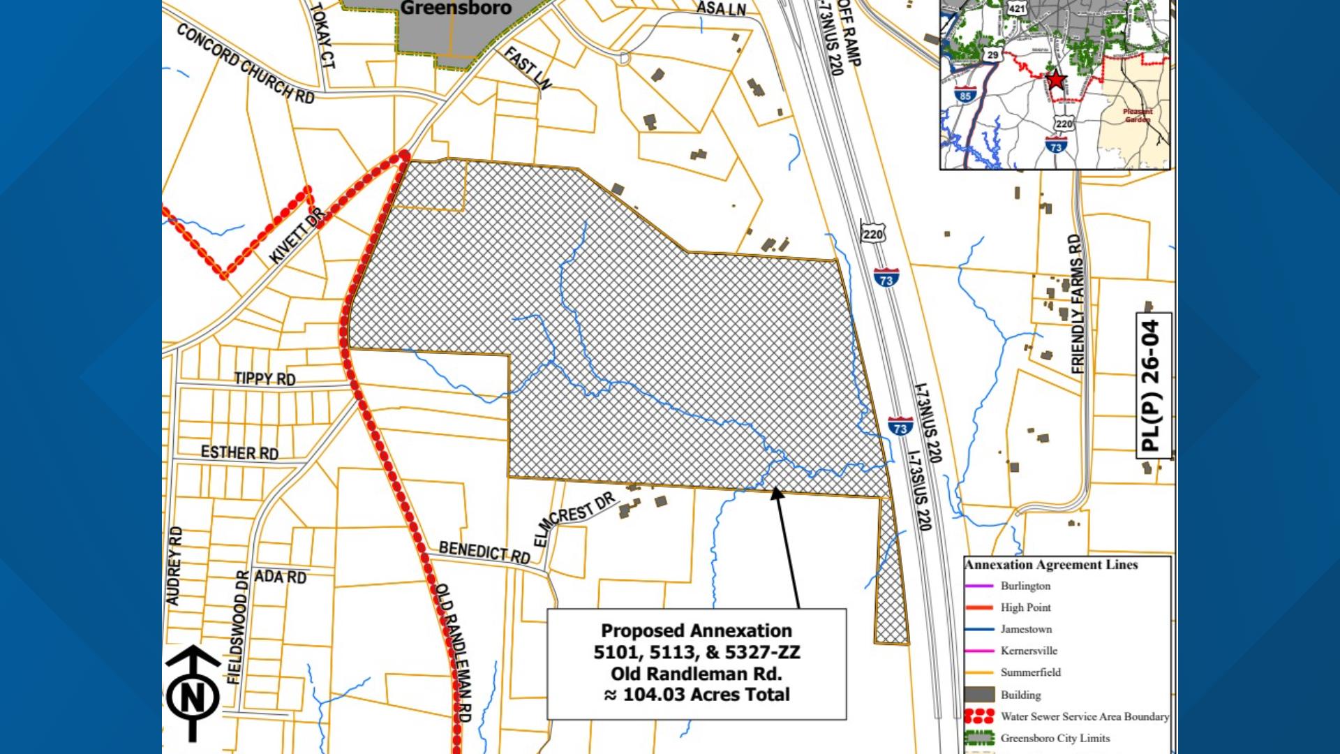 Greensboro City Council approves annexing 100+ acres for development of ...