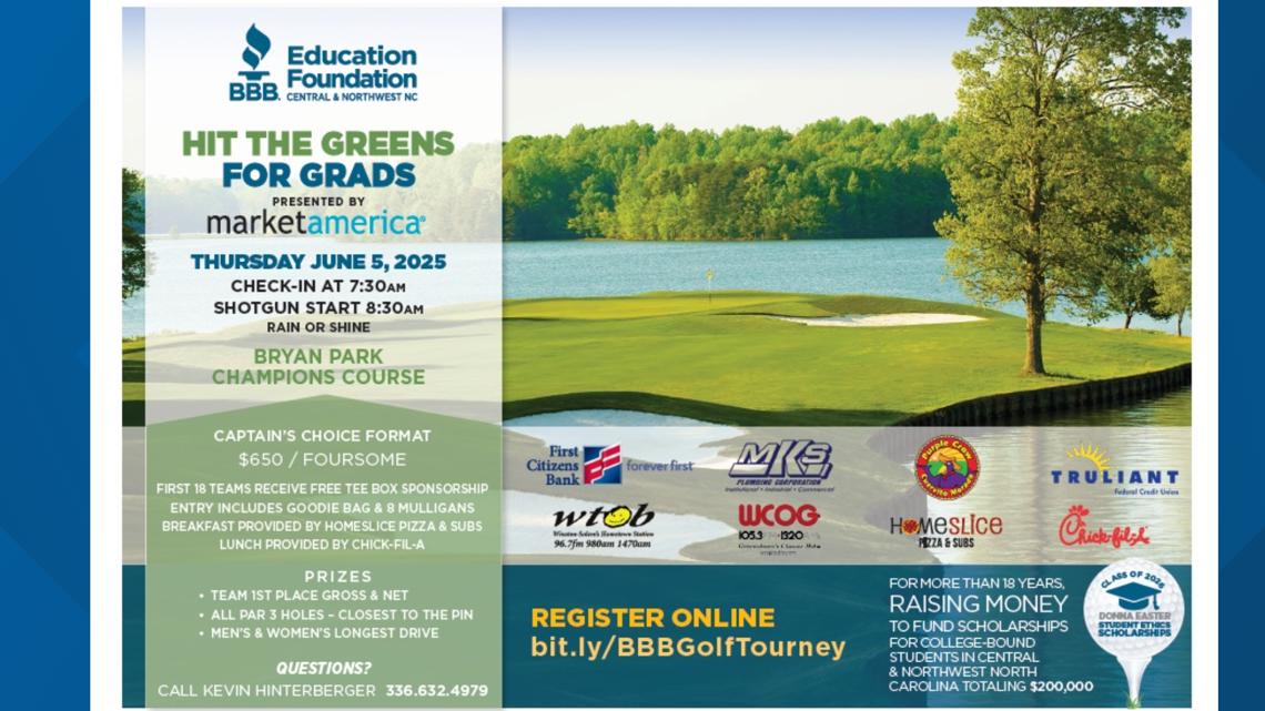 BBB golf tourney raises money for NC students going to college ...