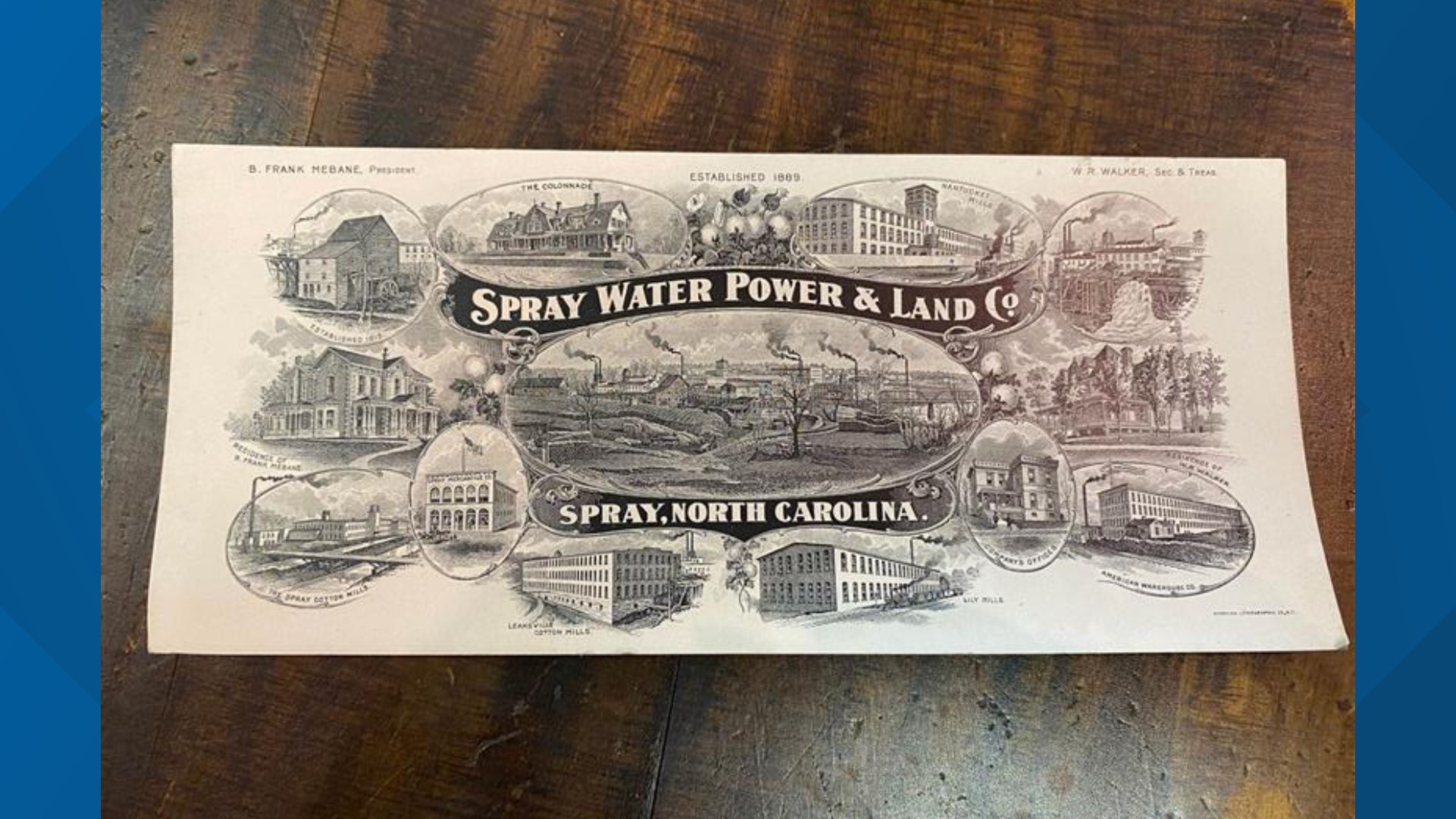 Spray Cotton Mills catches fire in Eden | wfmynews2.com