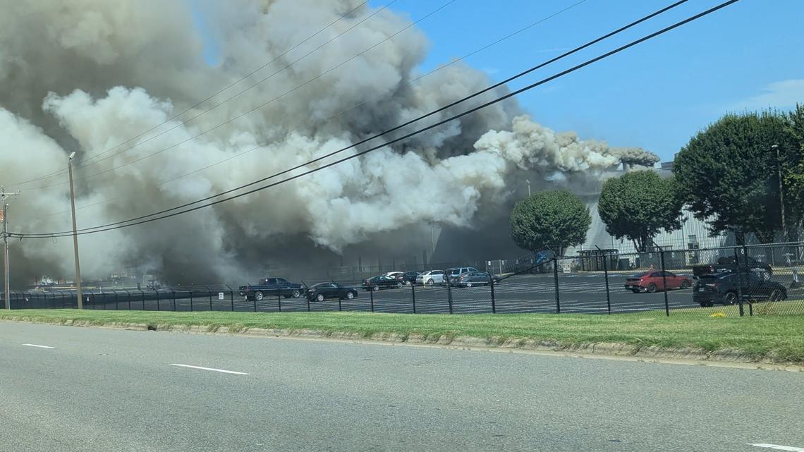 Triad firefighters battle Daimler plant blaze in Rowan County ...