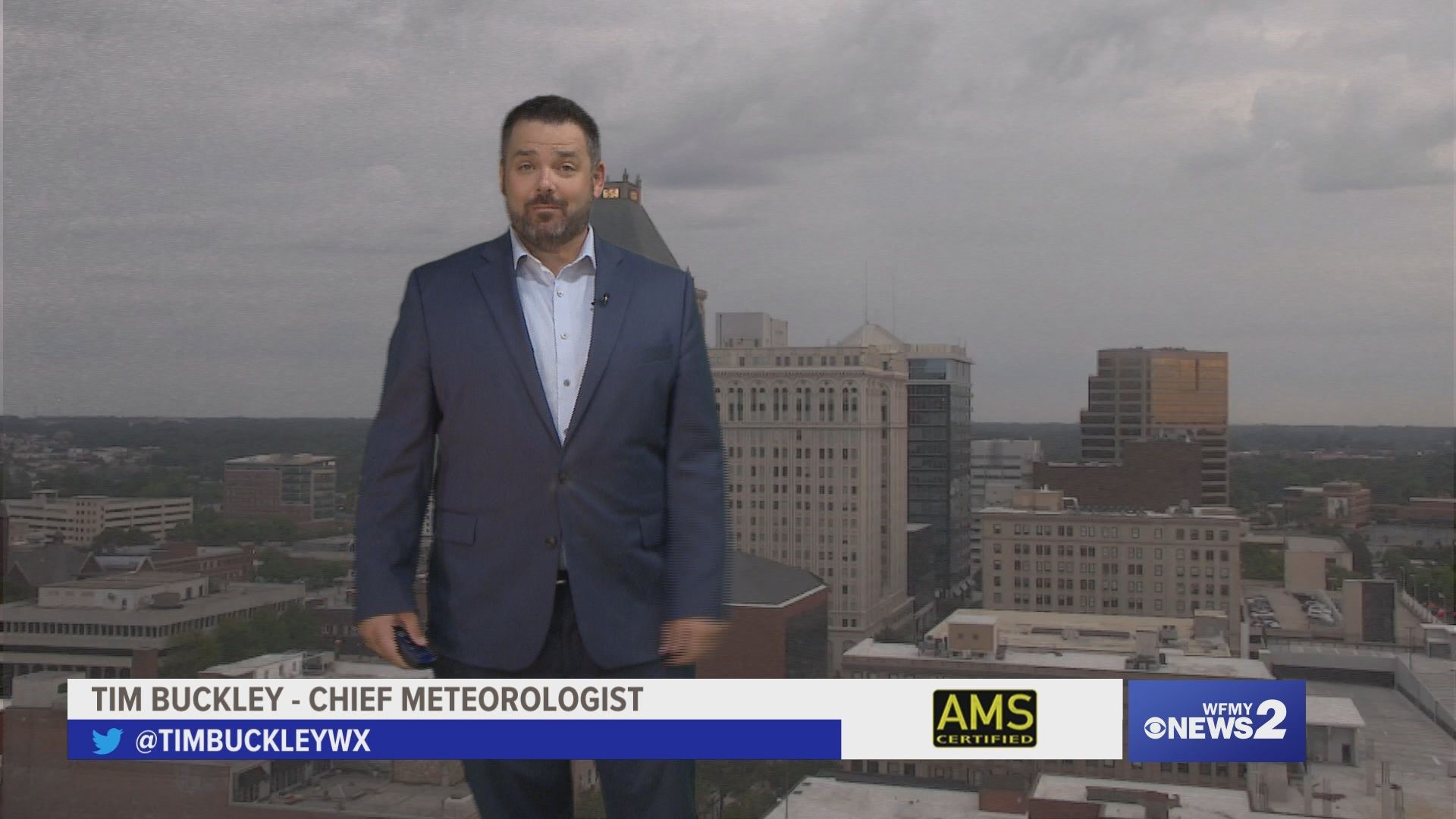 Tim Buckley Evening Weather Forecast for 7/22/2023 | wfmynews2.com