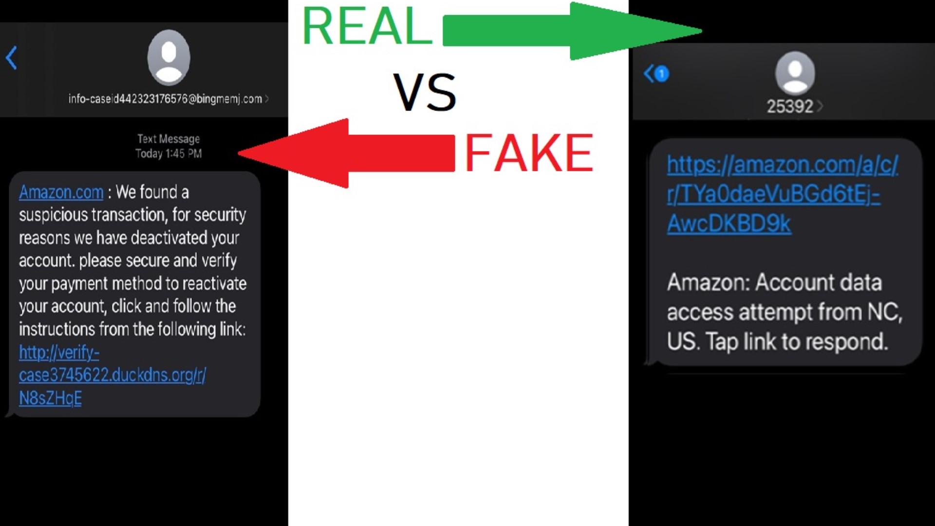 Amazon texts: Which ones are real and which ones are fake? | wfmynews2.com
