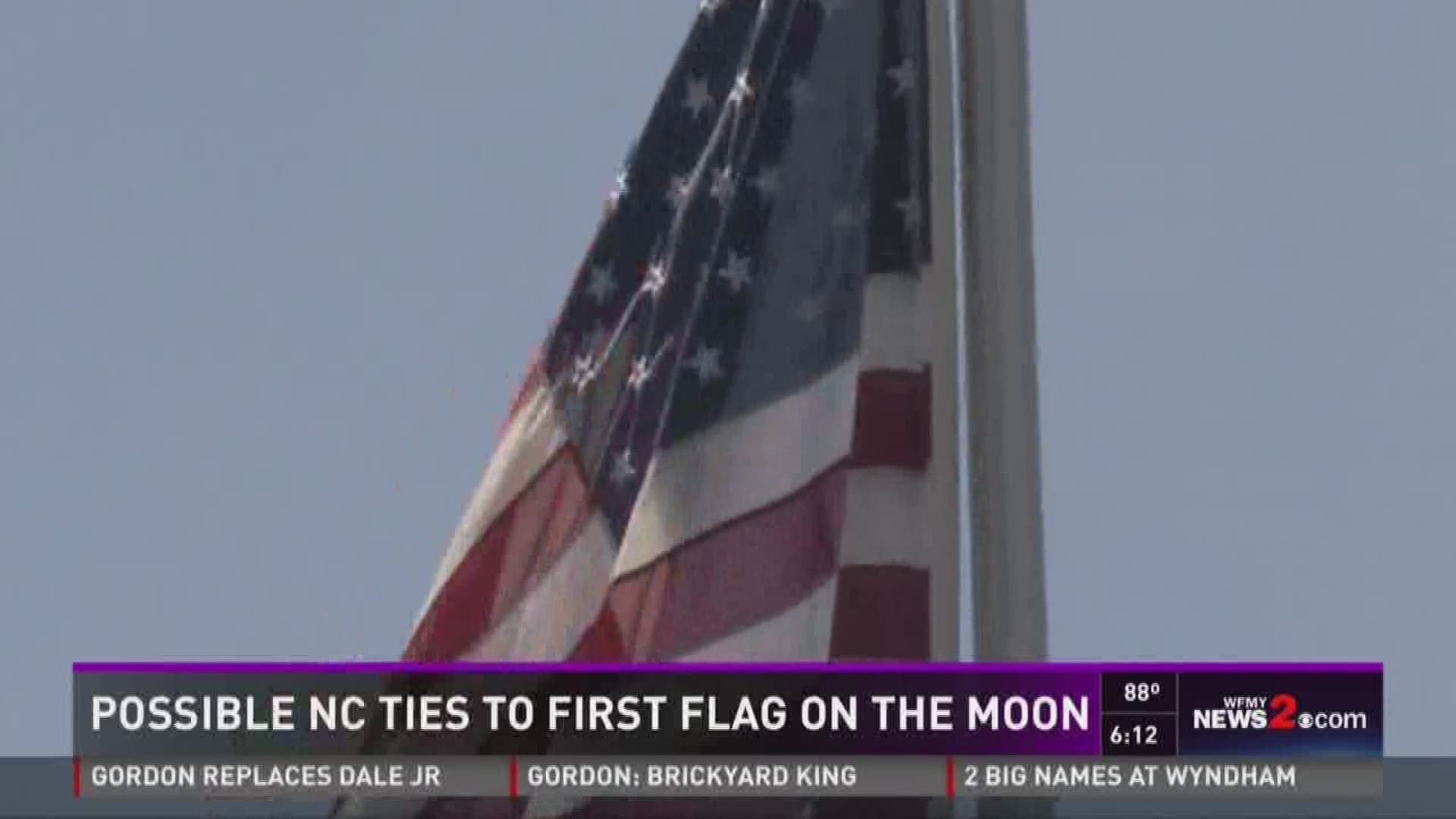 Origin Of Moon Landing Flag Still A Mystery | wfmynews2.com