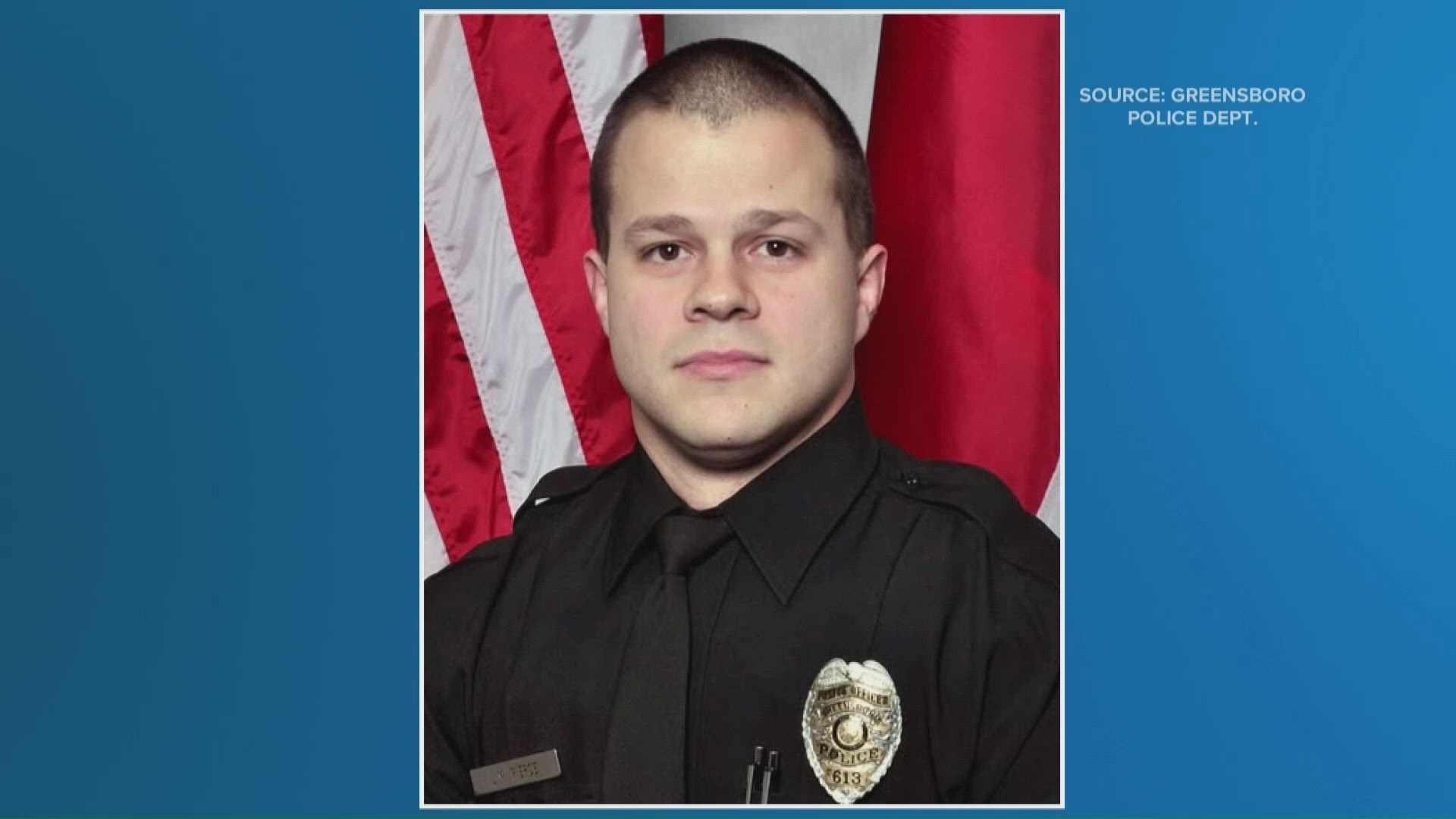 Funeral procession for Greensboro officer who died of medical emergency ...
