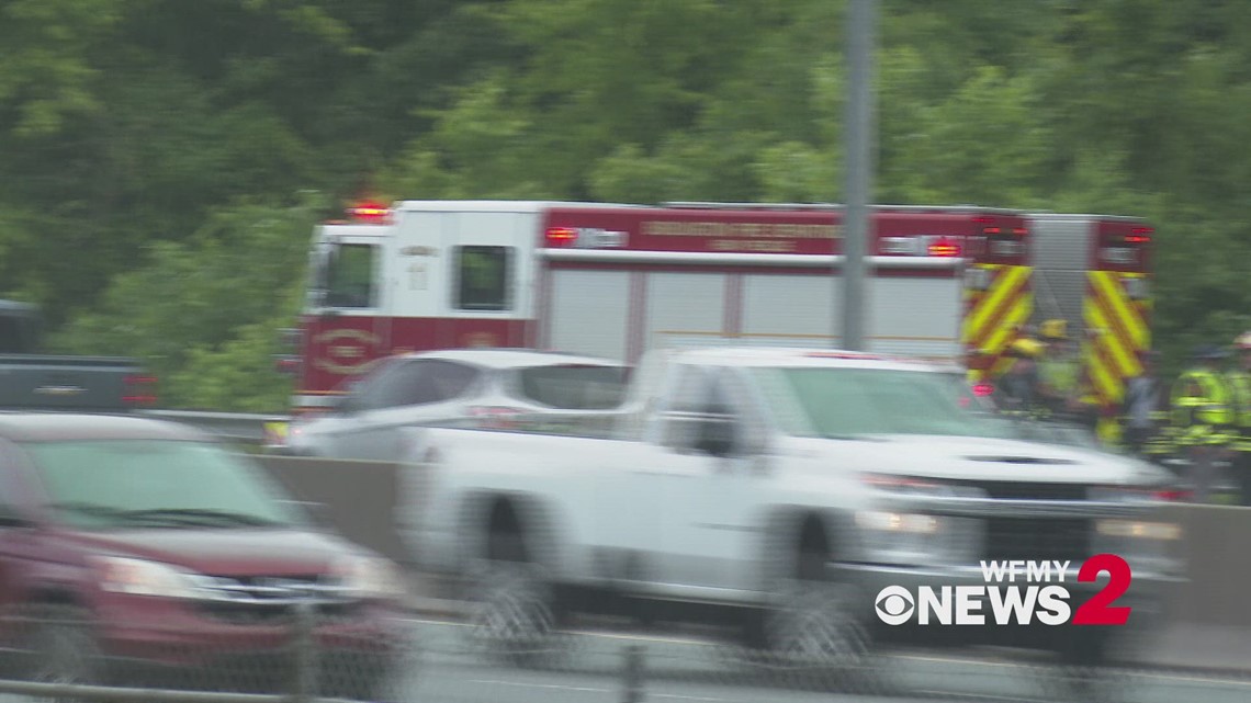 I-85 crash in Graham | wfmynews2.com