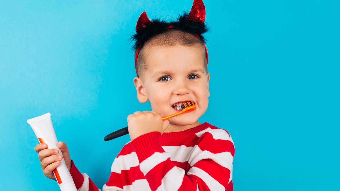 Dentist recommends brushing and flossing right after eating candy ...