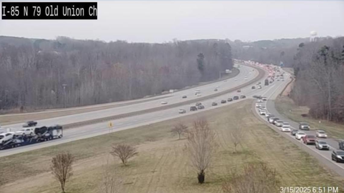 Lanes reopen after crash closes I-85 North in Davidson County ...
