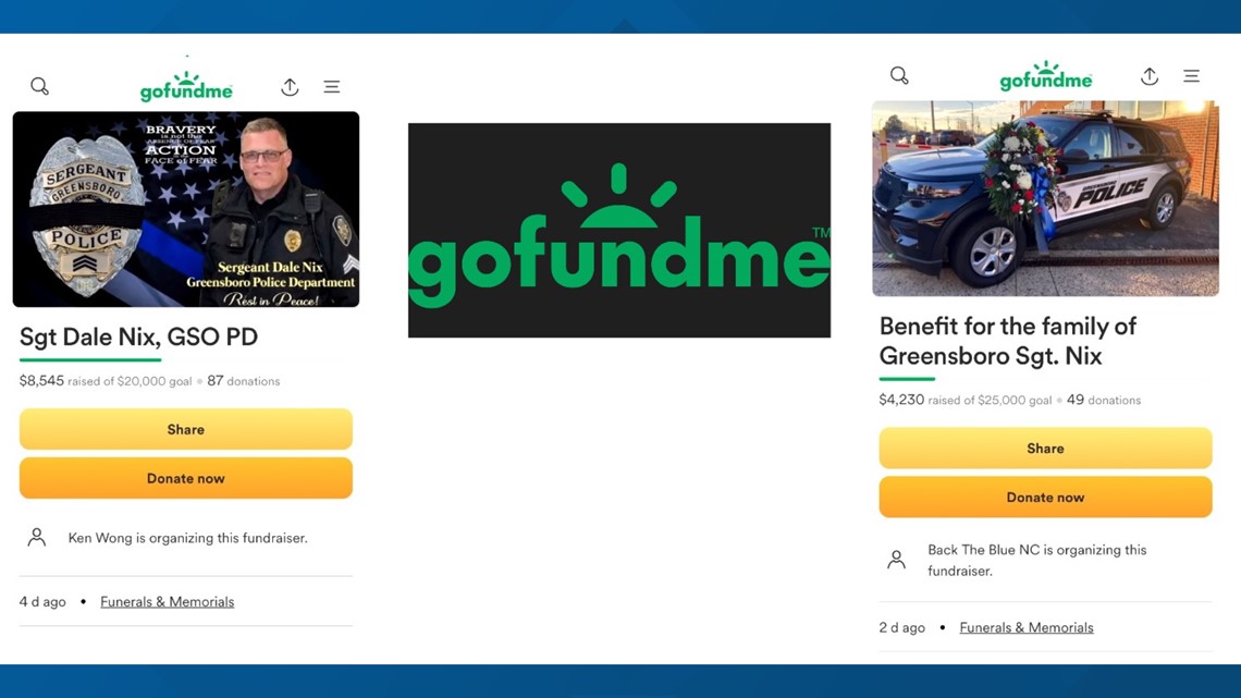 Donations for Greensboro Police Sgt. Dale Nix on GoFundMe | wfmynews2.com