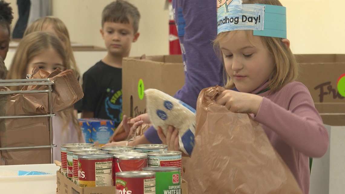 Sternberger Elementary packs meals for Out of the Garden Project ...
