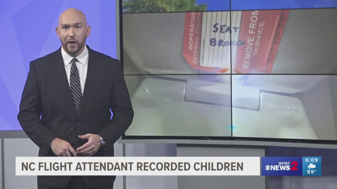 NC flight attendant gets 18 years for recording kids in airplane ...