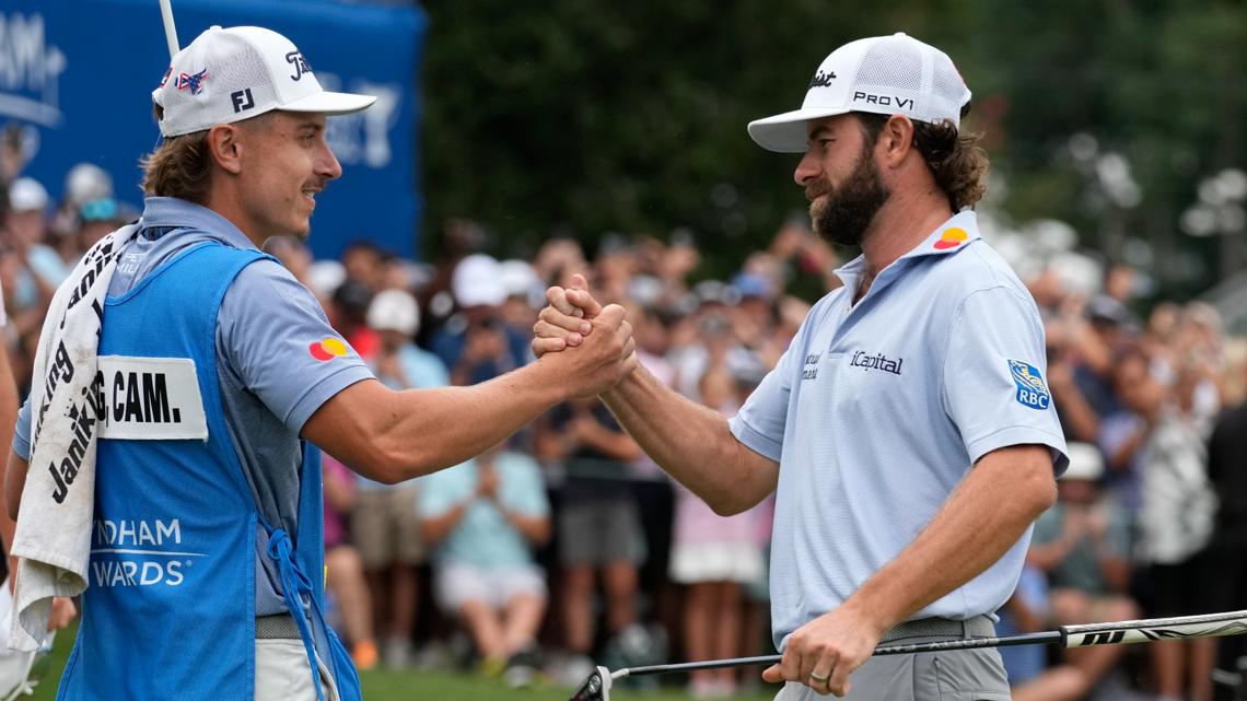 Cameron Young made his Wake Forest teammate his caddie and has been on ...