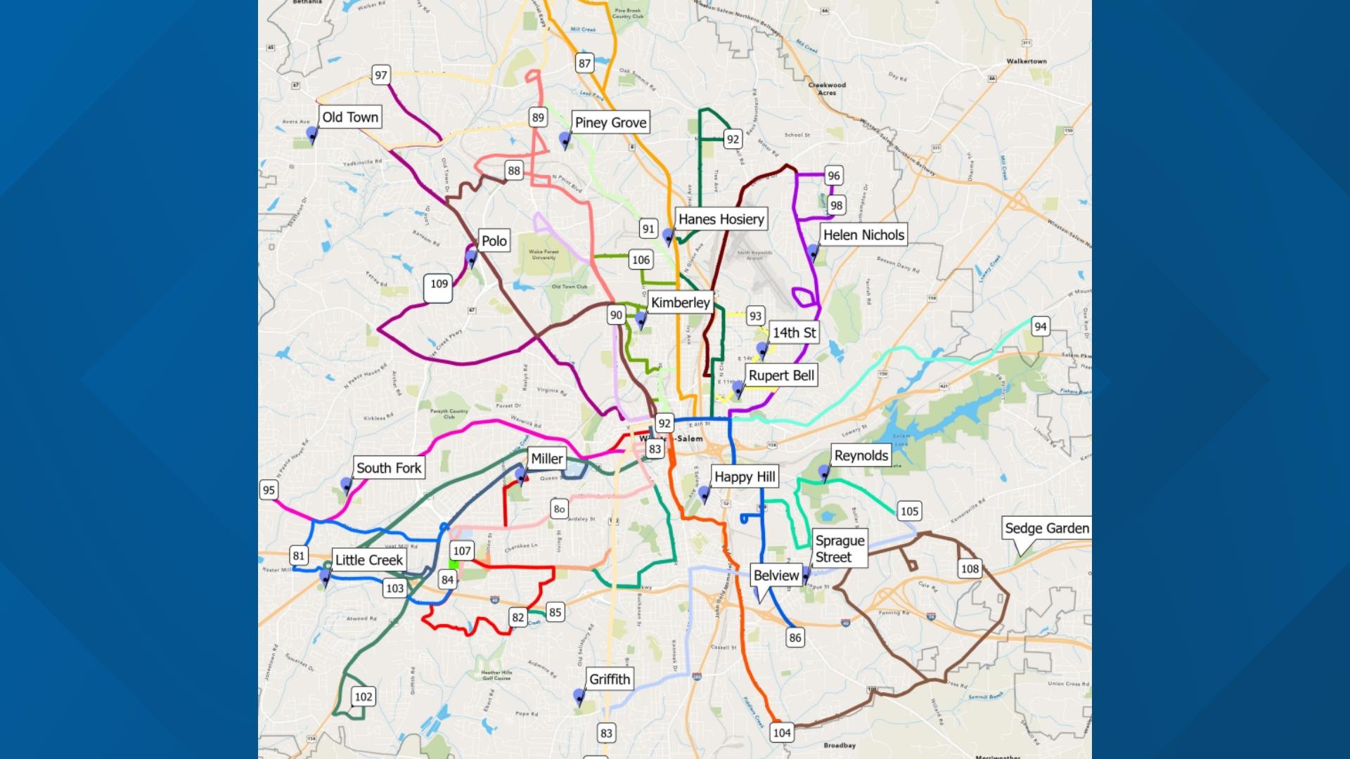Winston-Salem offering free transportation to cooling centers as temps ...