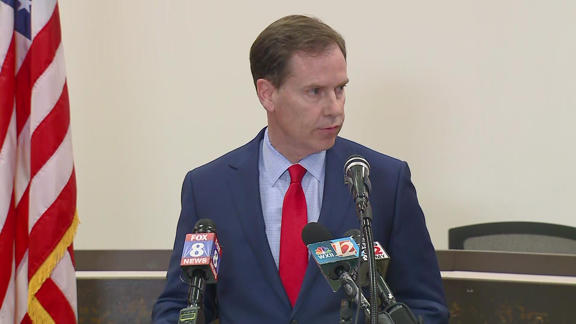 Former Baptist nurse charged murder | Full District Attorney press ...