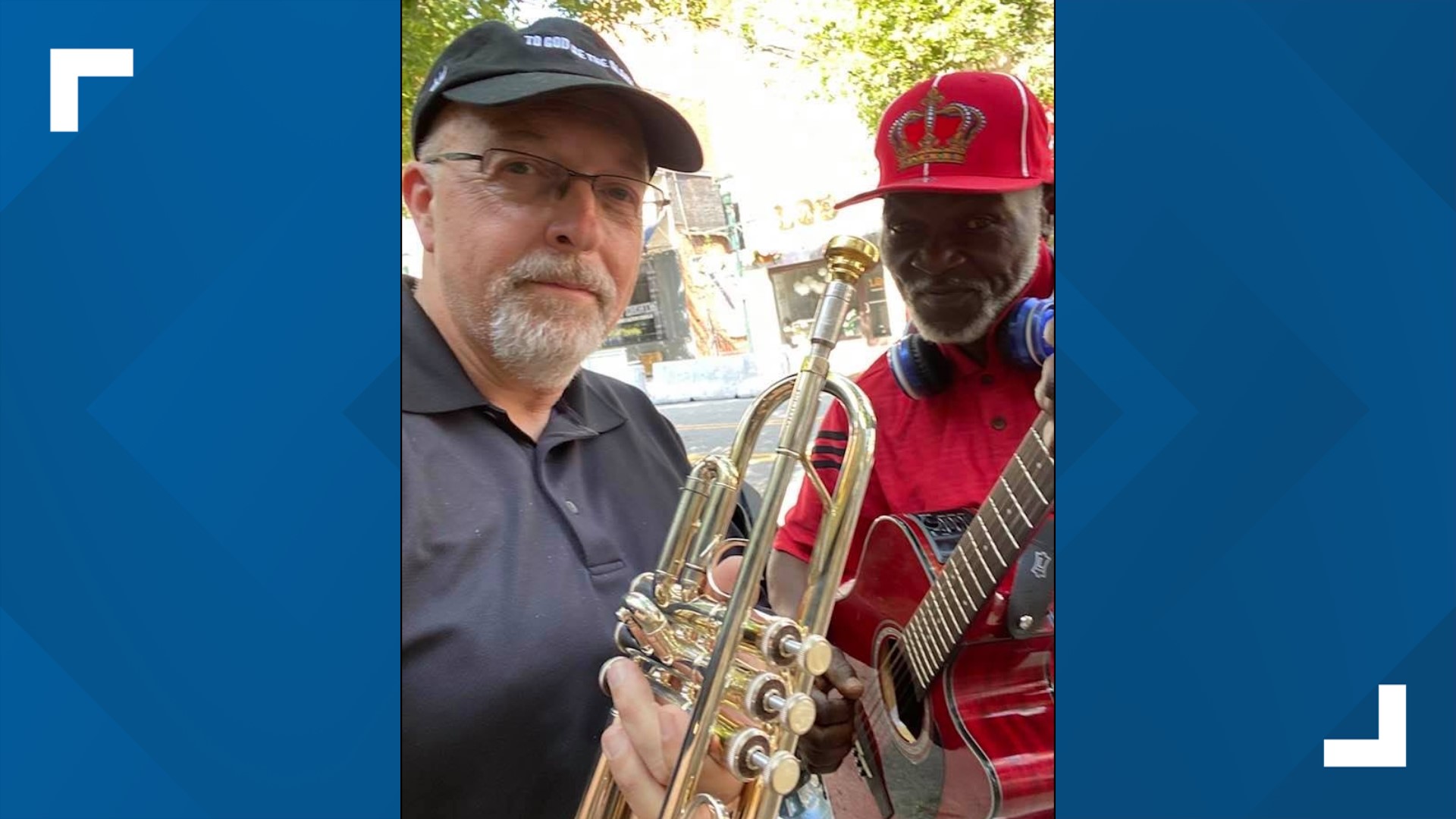Greensboro homeless musician using his craft to help others | wfmynews2.com