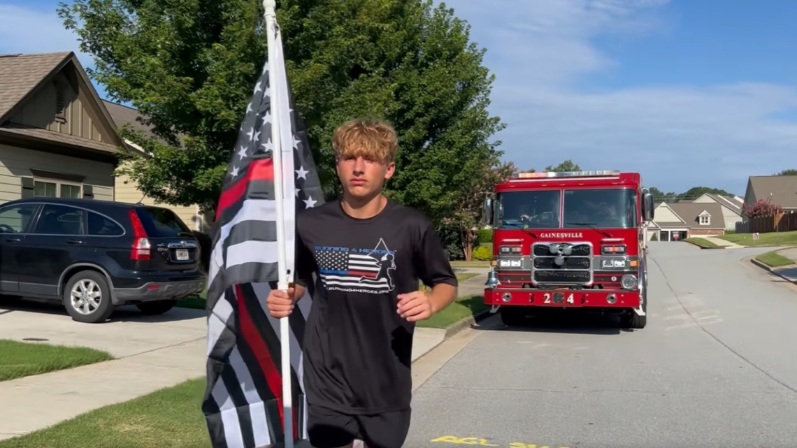 Runner honors fallen firefighter killed in ATV training accident ...