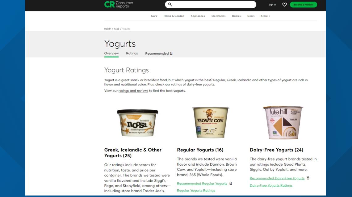 Best tasting & healthiest yogurts | wfmynews2.com