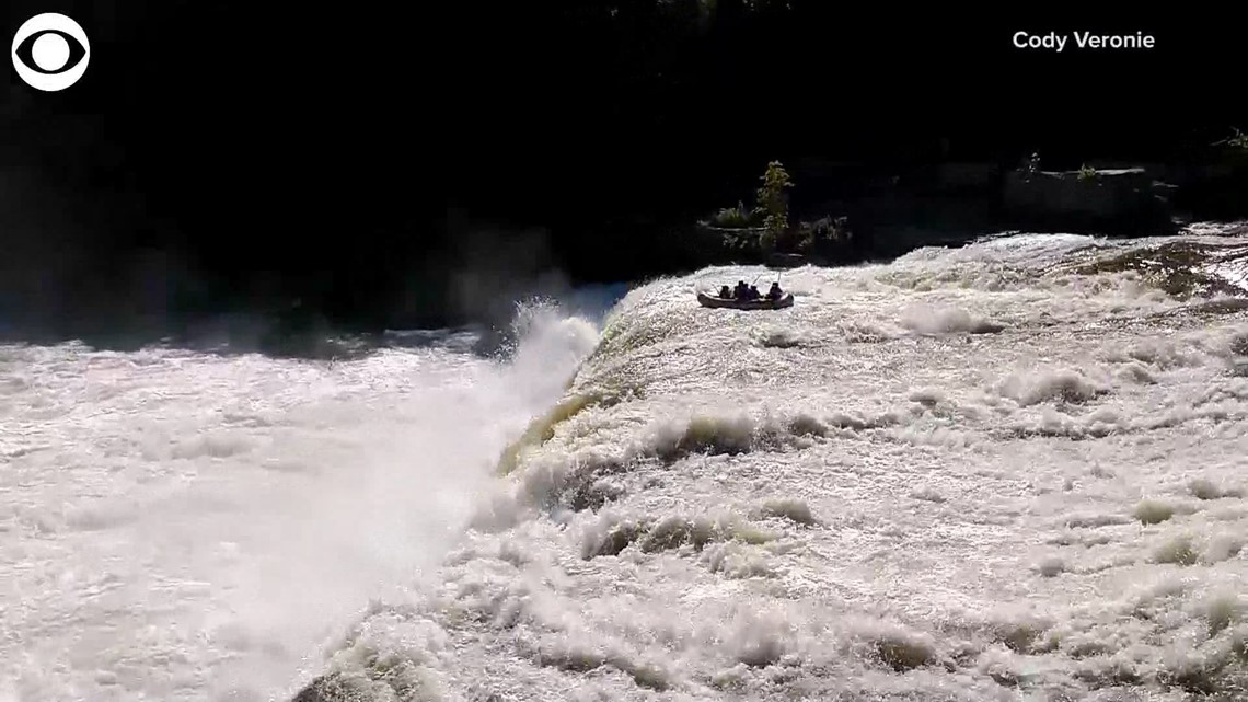 Scary! 6 Rescued After Raft Goes Over Waterfall In Pennsylvania ...