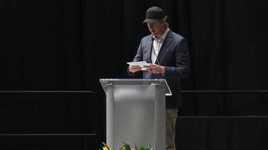 Garrett Mitchell remembers Ryder Biffle | wfmynews2.com