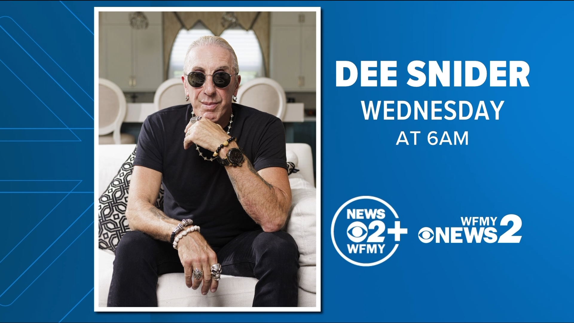 Dee Snider sits down with WFMY News 2 | Wednesday, May 7 | wfmynews2.com