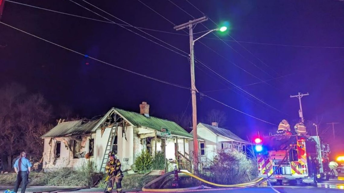 House fire in High Point on Ennis Street | wfmynews2.com