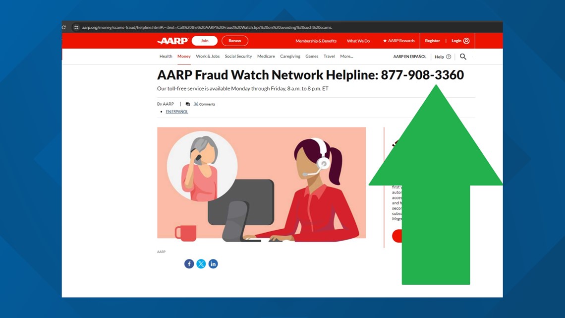 AARP Fraud Network Hotline is for anyone who needs guidance | wfmynews2.com
