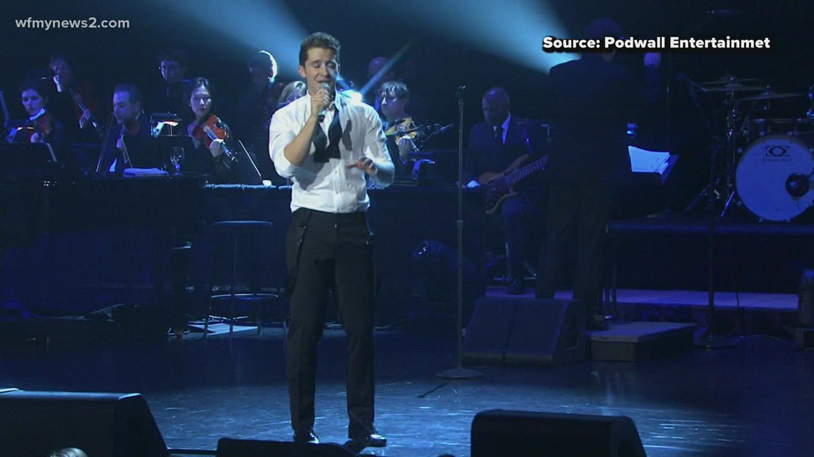 Actor Matthew Morrison performing at the Tanger Center | Part One ...