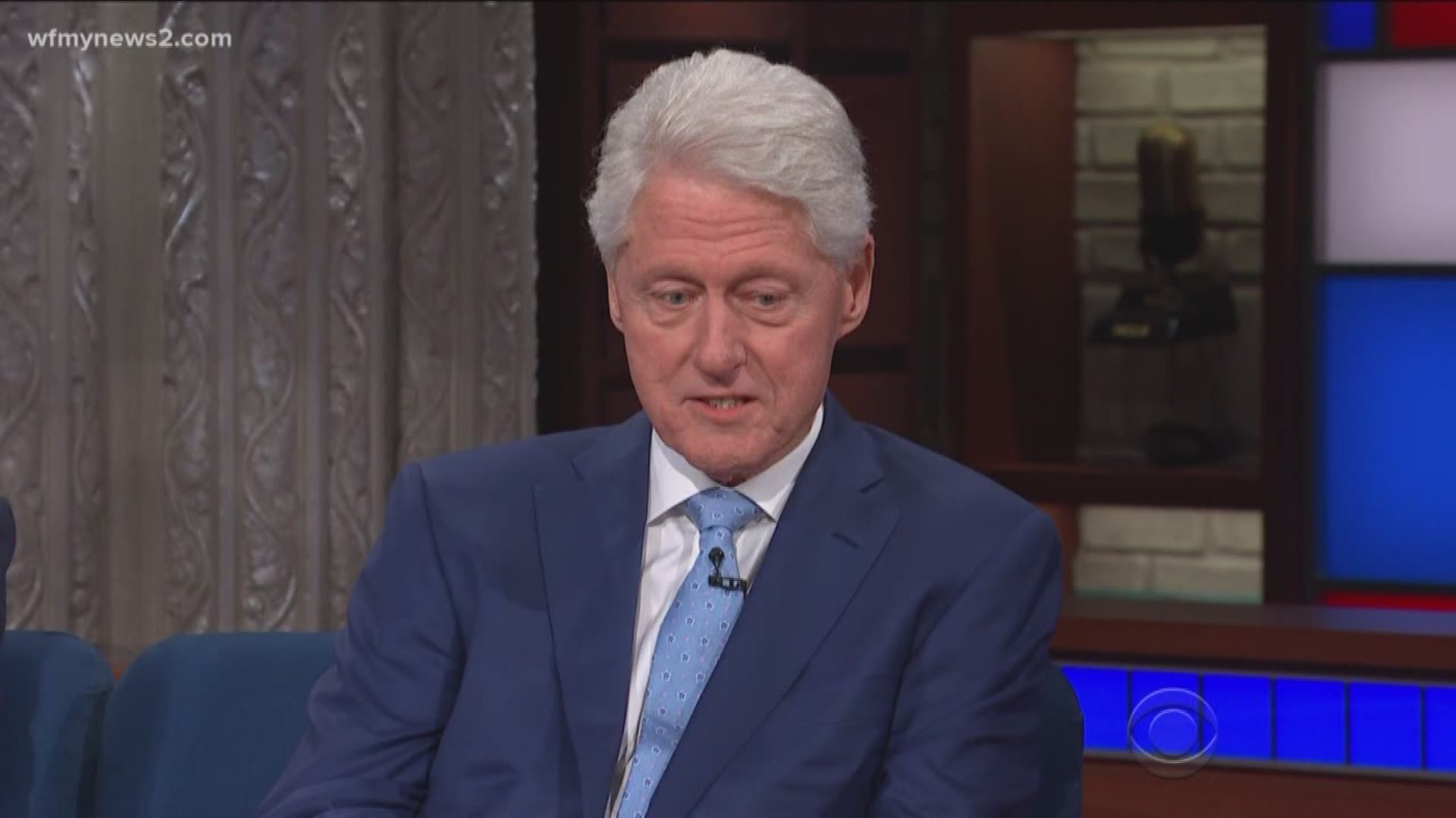 Take Two: Bill Clinton's Body Language On The Colbert Show | wfmynews2.com