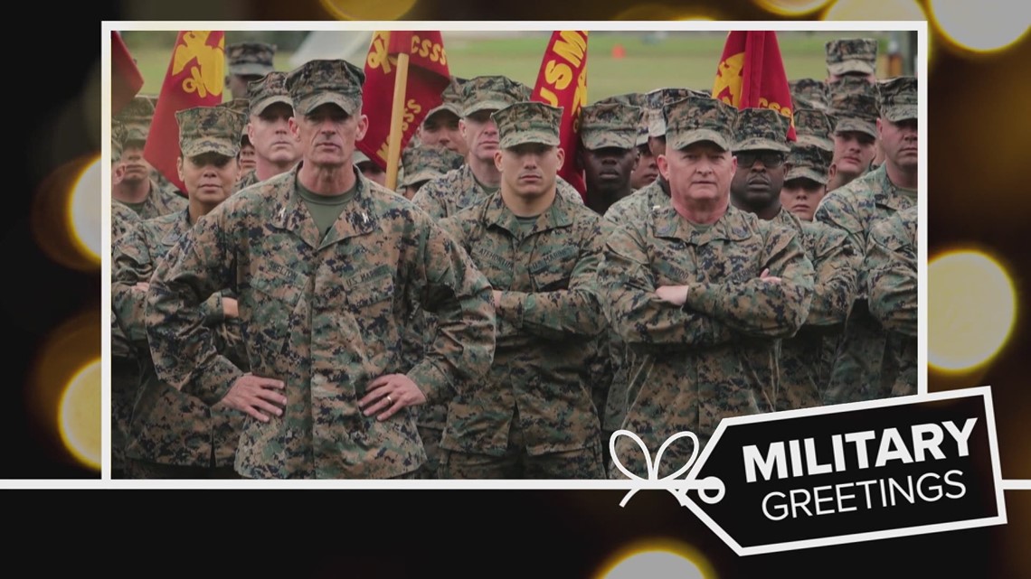 Military greetings that will warm your heart | wfmynews2.com