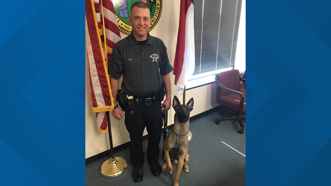 Protect, serve and sniff out drugs: K9 has nose for drugs | wfmynews2.com